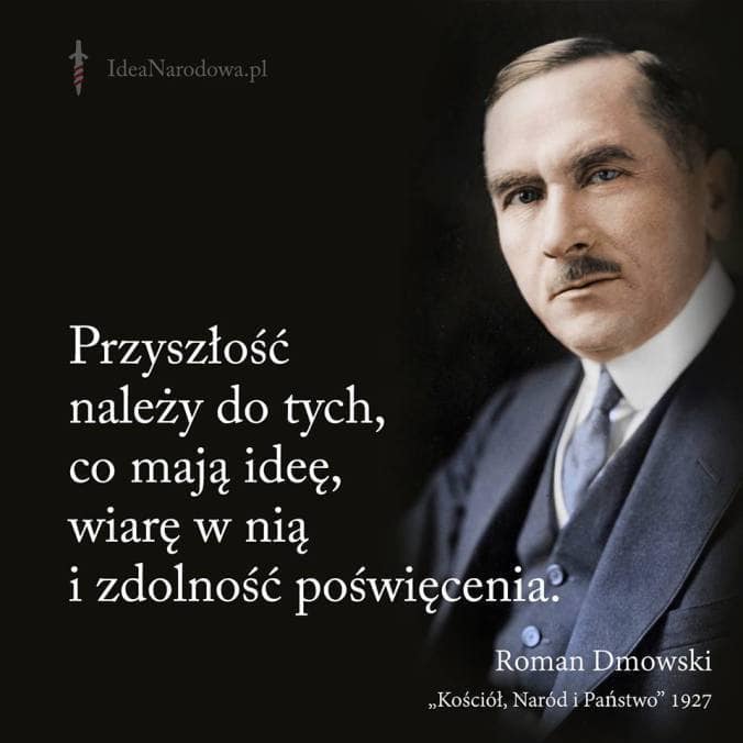 158 lat temu urodził się Roman Dmowski, współtwórca II Rzeczypospolitej ...