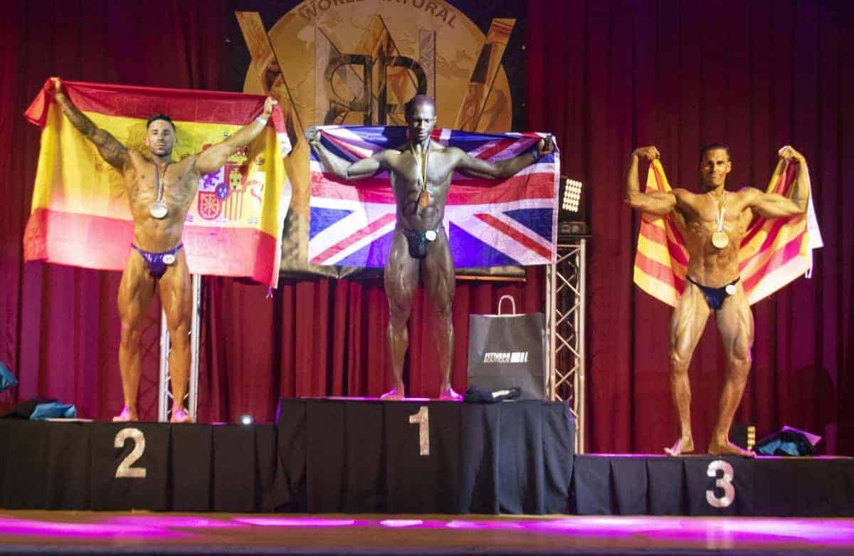 Leon Mitchell /zwycięzca Mistrzostw w Kulturystyce Naturalnej we ...